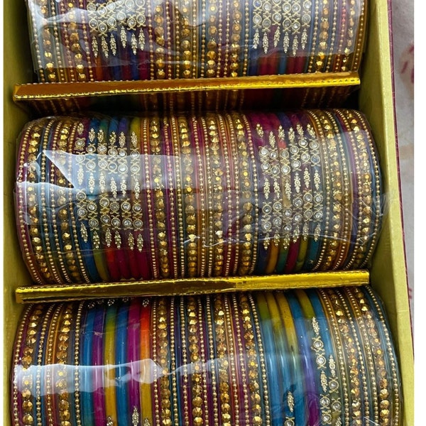 Glass Bangles - Etsy