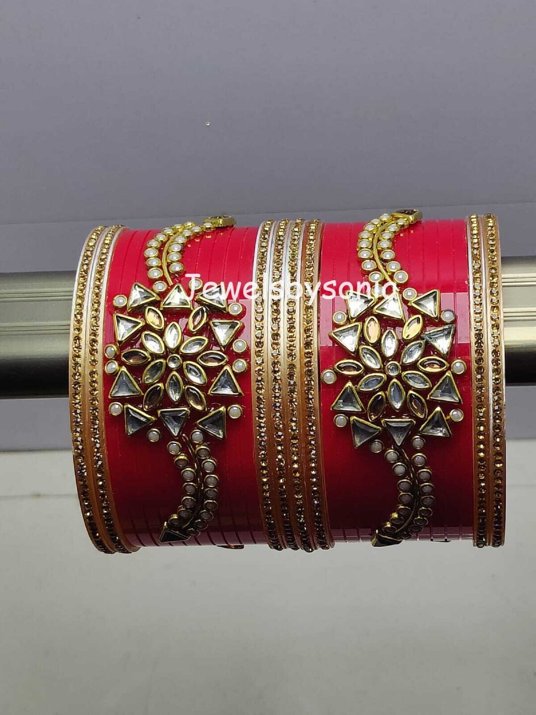Punjabi Choora Bridal Chura Indian Bangles Set Traditional Chooda Newly ...