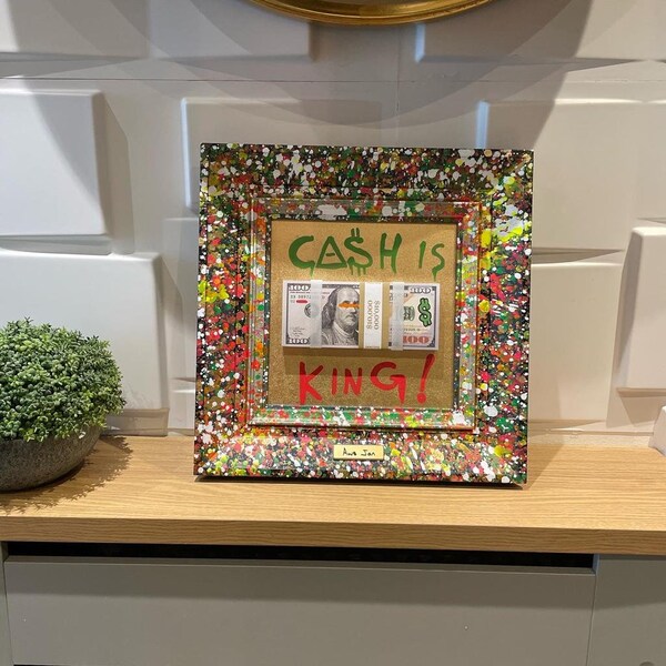 Cash is King Sign - Etsy Canada