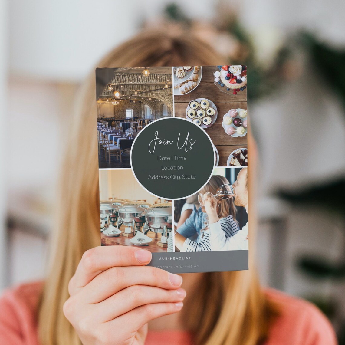 Event Flyer Template, Printable, Instant Download, Small Business Flyer ...