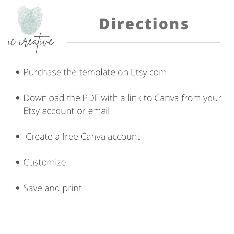 Event Flyer Template, Printable, Instant Download, Small Business Flyer ...