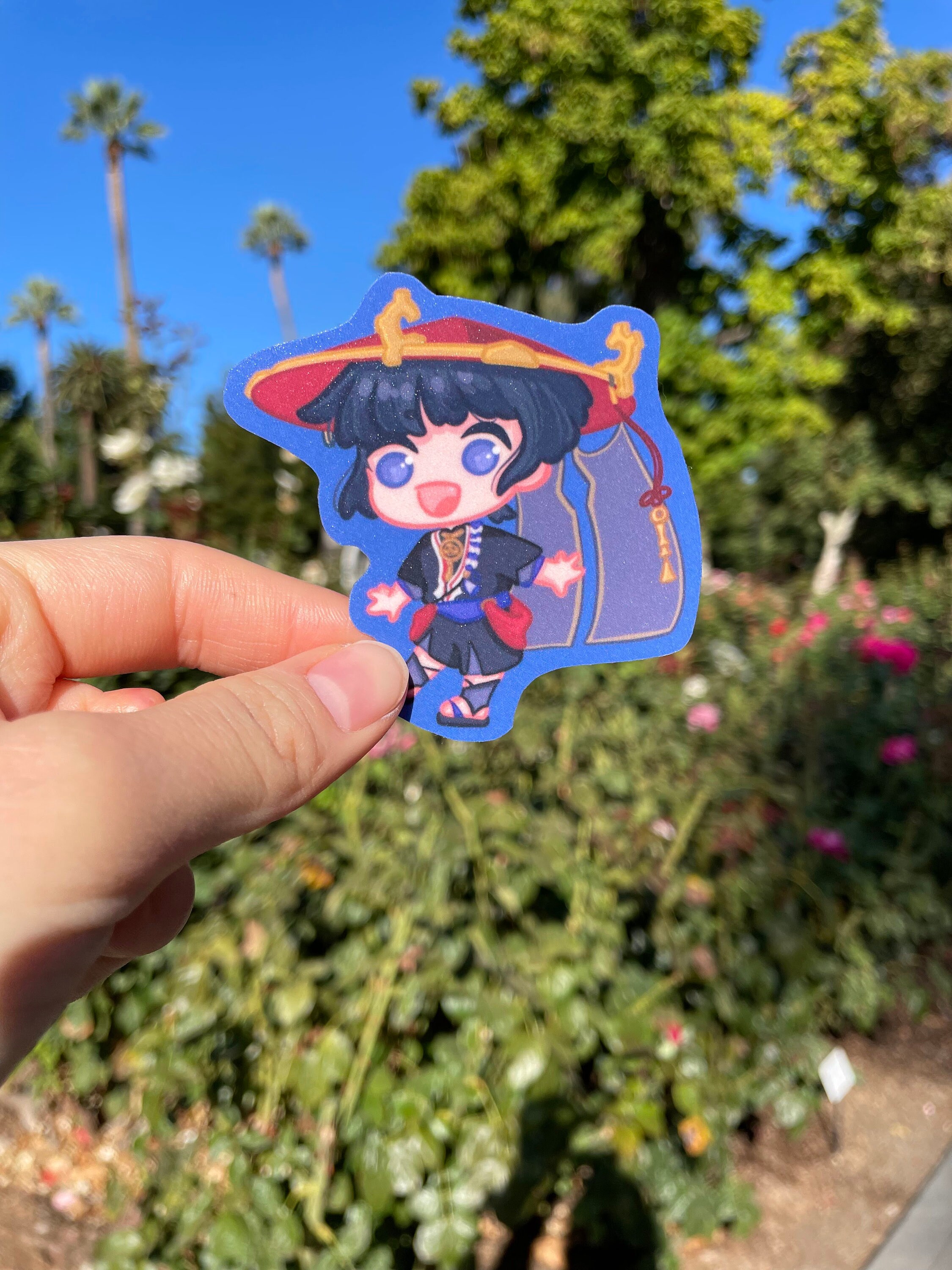 Genshin Impact Scaramouche/wanderer Matte Sticker - Etsy