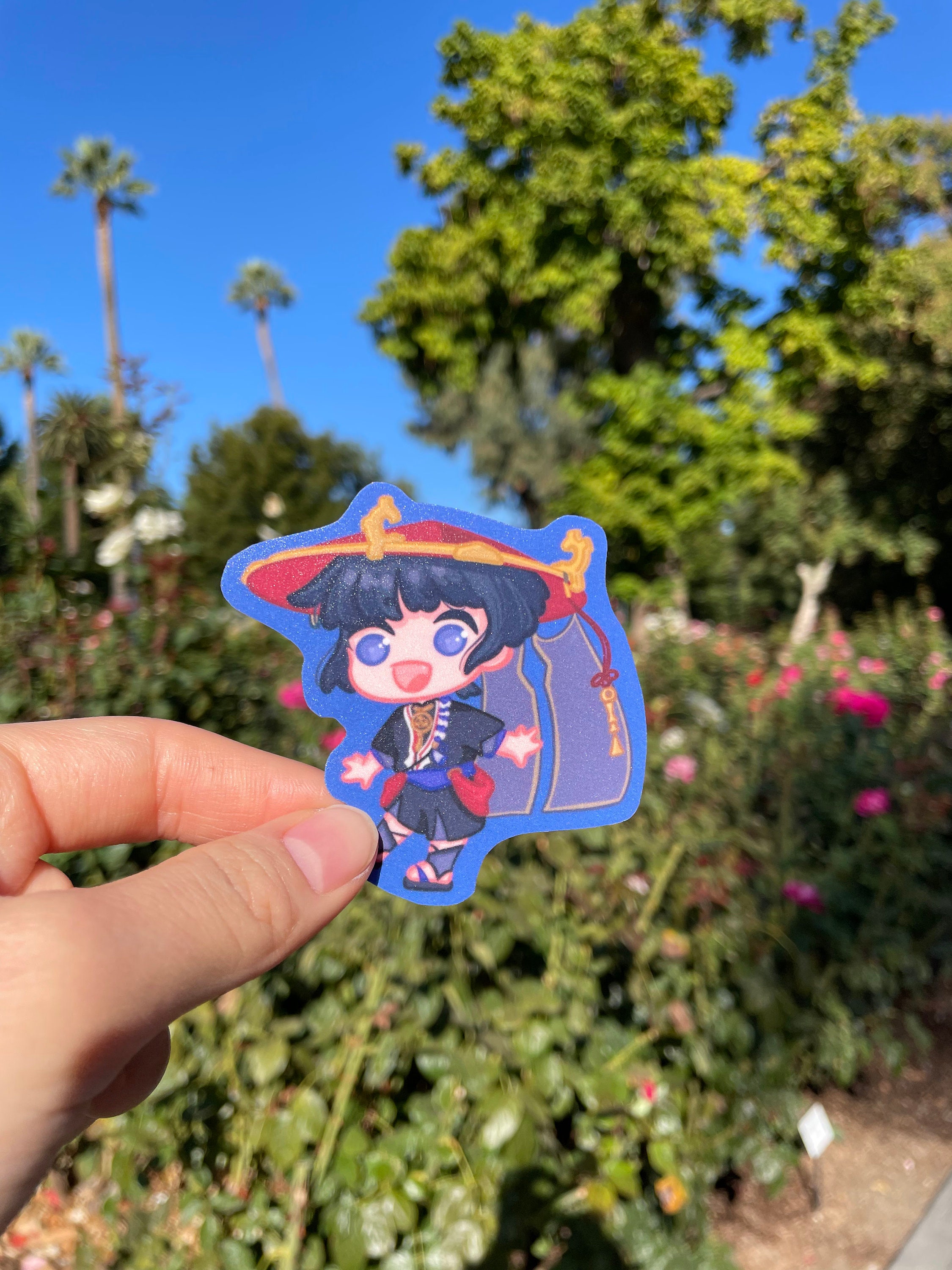 Genshin Impact Scaramouche/wanderer Matte Sticker - Etsy