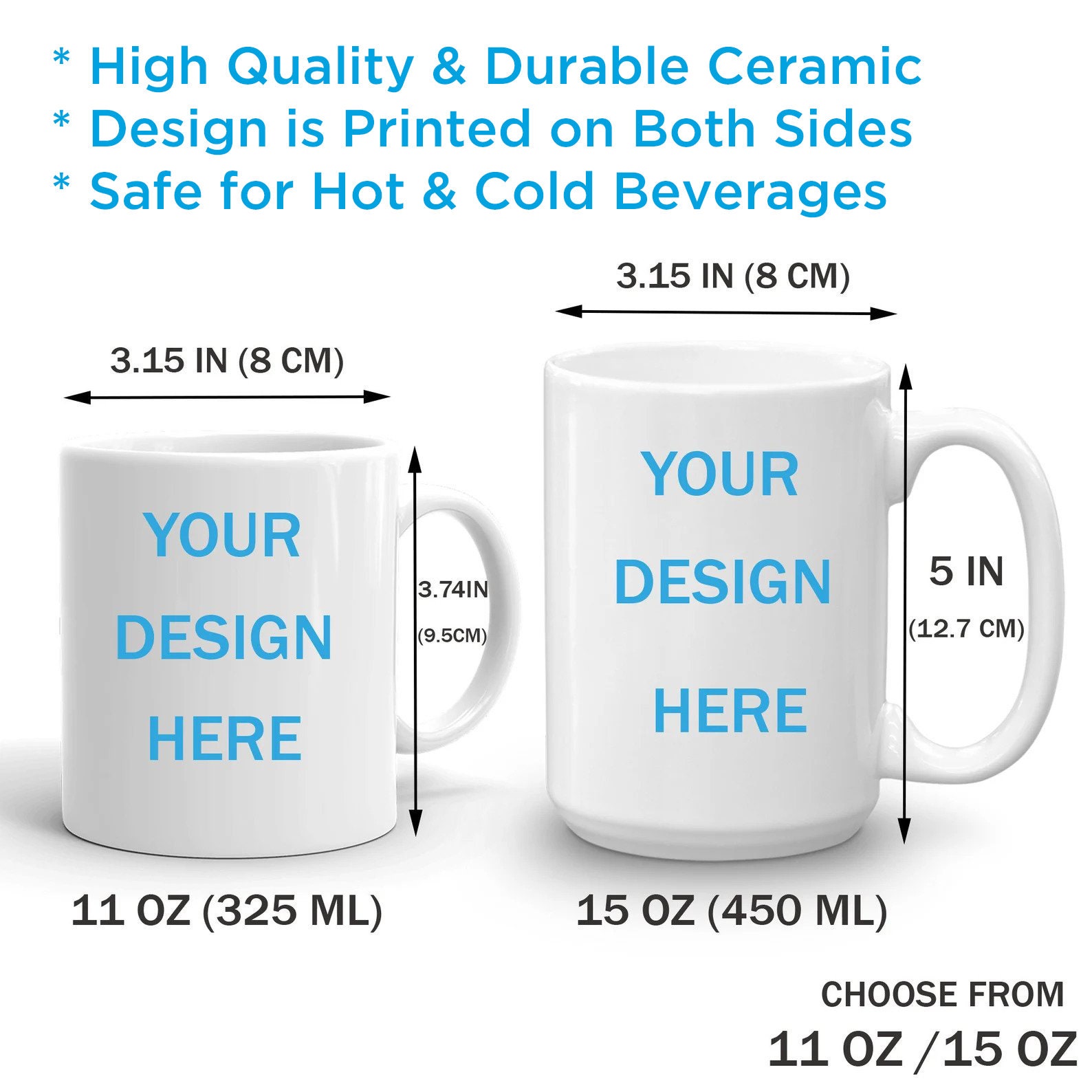 Custom Personalized Best Friends Coffee Mug Friendship Gifts - Etsy