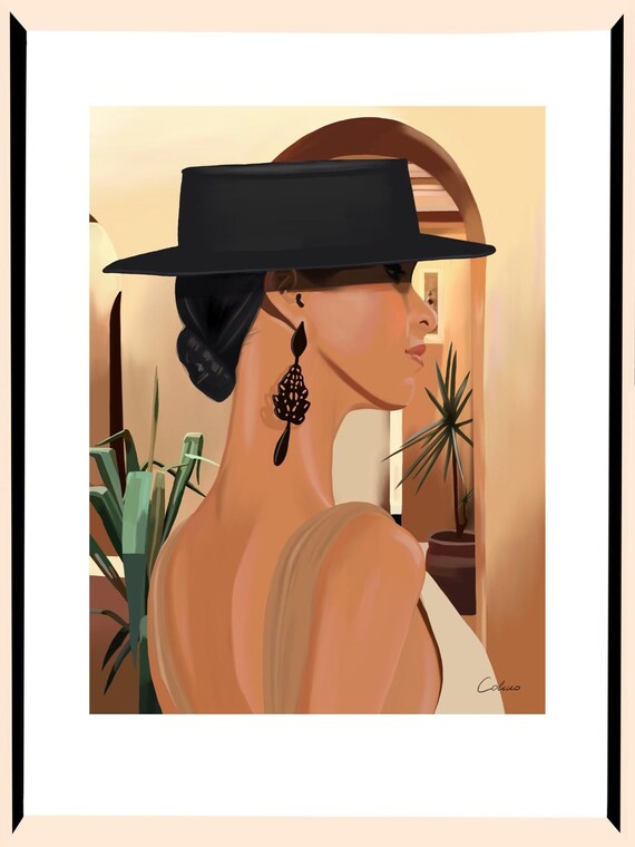 Art Print Interior Design Decor Illustration Print Digital | Etsy