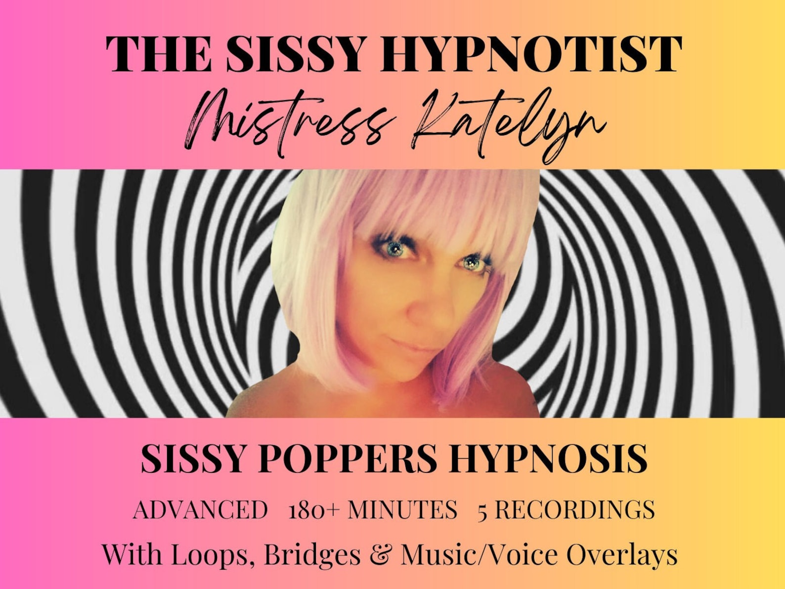 Sissy Poppers Hypnosis 140 Poppers Hypno Etsy