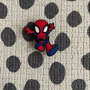Spider-man Croc Charm - Etsy