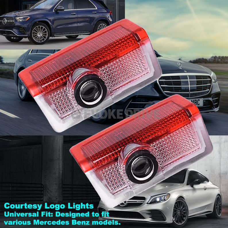 4pc LED Door Courtesy Logo Light Ghost Shadow Laser Projector for ...