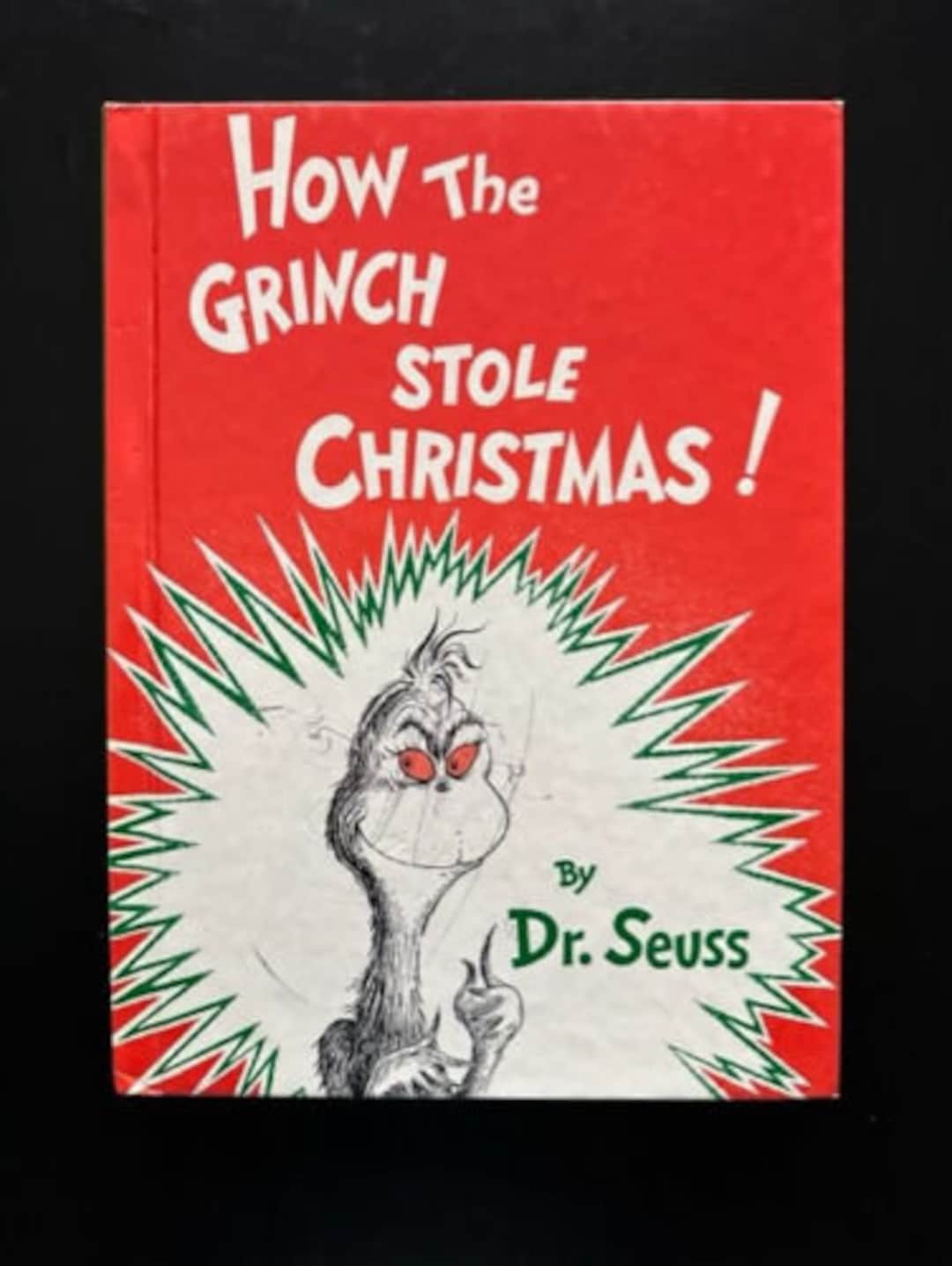 How the Grinch Stole Christmas Dr. Seuss Book Hardcover 1985 | 1957 ...
