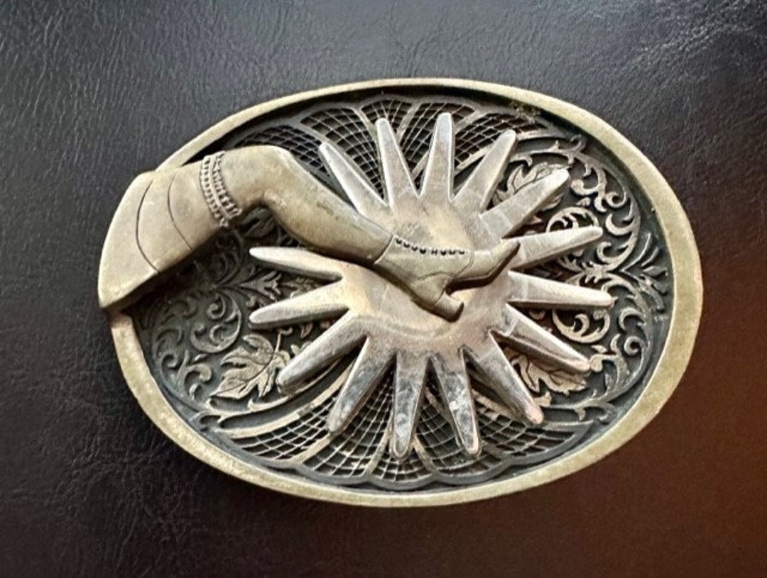 Dukes Of Hazzardback To The Future Iii Belt Buckle The Gal Leg Spinning Spur Brass Belt Buckle
