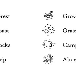 Map Marker Tokens | DND 5E Tokens | RPG Accessories for Game Nights ...