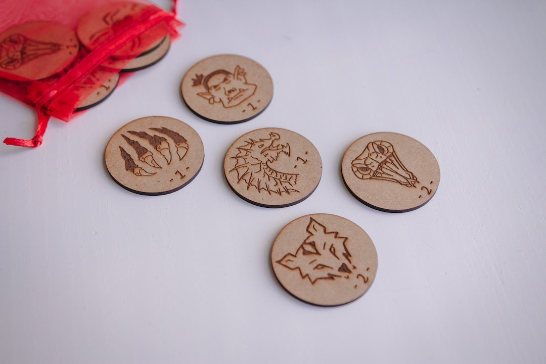 Large Monster Tokens DND 5E Tokens RPG Accessories for Game Nights ...