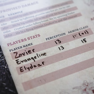 DND DM Screen Inserts 2014 & 2024 | Dungeon Master Accessories | DND 5E ...