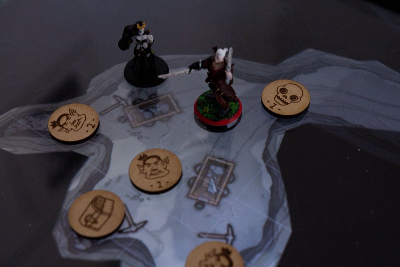 Monster Tokens | DND 5E Tokens | RPG Accessories for Game Nights ...