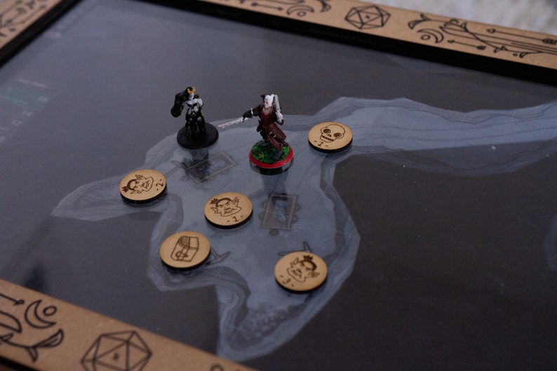 Monster Tokens DND 5E Tokens RPG Accessories for Game - Etsy