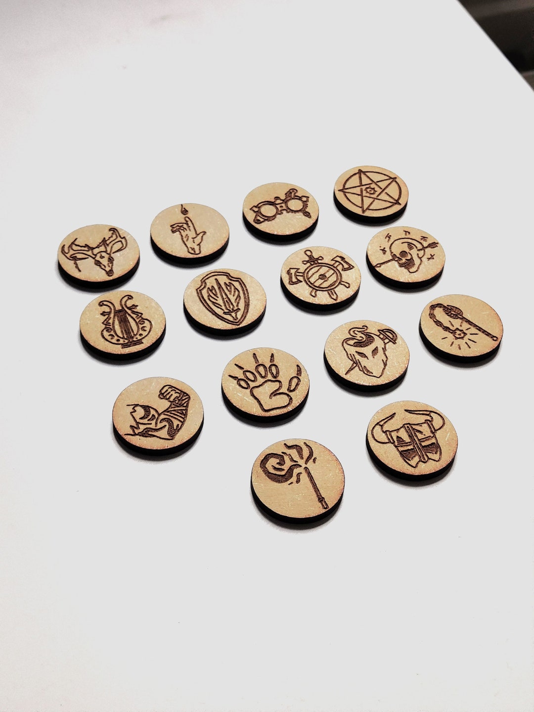 Fantasy Classes Tokens | DND 5E Tokens | RPG Accessories for Game ...