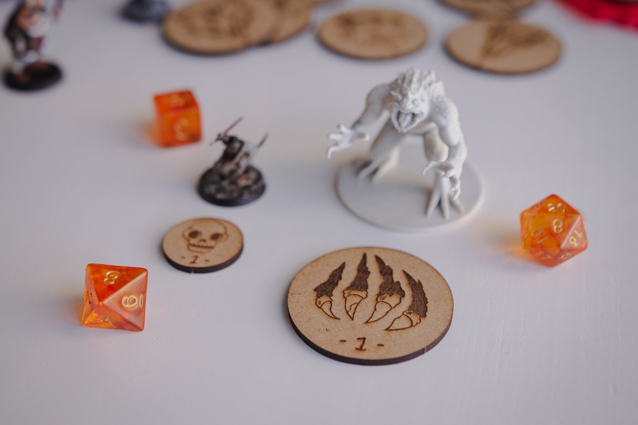 Large Monster Tokens DND 5E Tokens RPG Accessories for - Etsy Australia