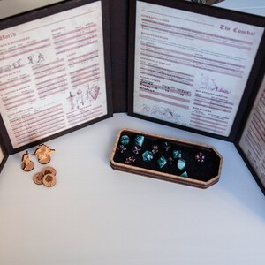 Arcane Book Dungeon Master Screen (with Interchangeable Inserts ...