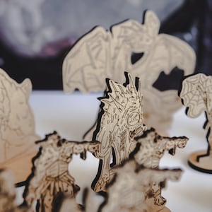 DND Minis Starter Set 53-piece Pack 5E Tokens Gift RPG Miniatures ...