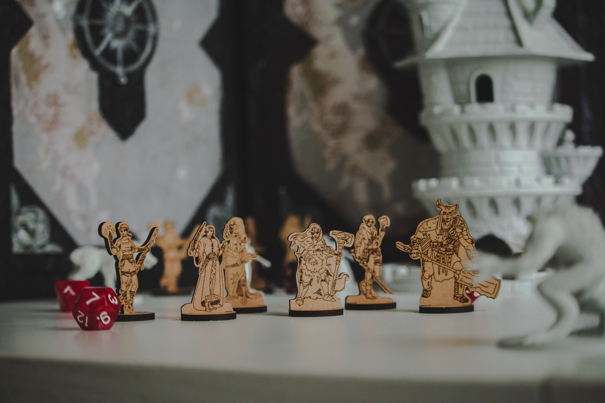 DND Heroes & Villains Minis RPG Accessories for Game Nights - Etsy UK