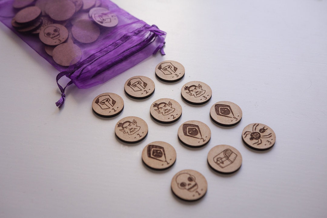 Monster Tokens | DND 5E Tokens | RPG Accessories for Game Nights ...