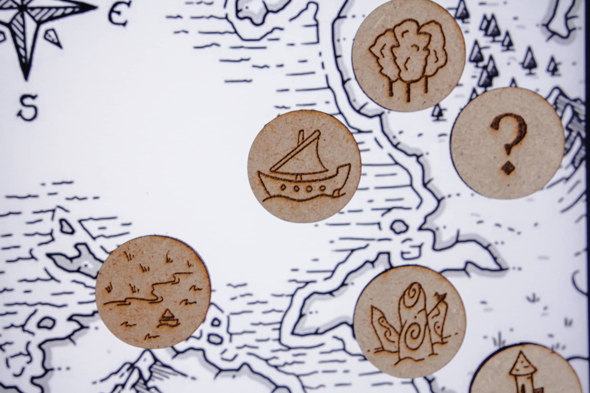 Map Marker Tokens DND 5E Tokens RPG Accessories for Game - Etsy Canada