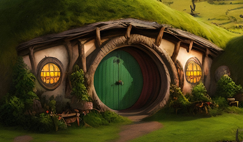 The Shire Canvas Print Shire Poster Print Shire Wall Art - Etsy