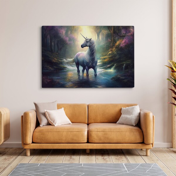 Unicorn Poster Print - Etsy
