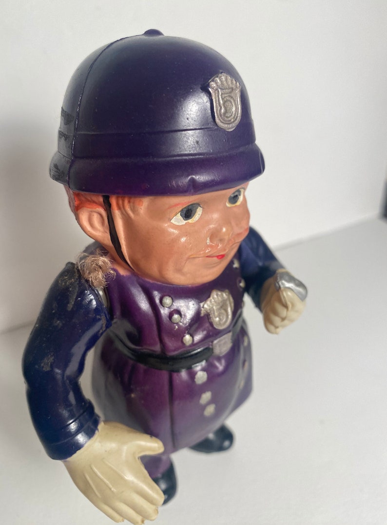 Vintage Celluloid Policeman Doll Toy Figurine - Etsy