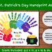 Rainbow Pot of Gold Handprint Art: St Patricks Day Craft (digital ...