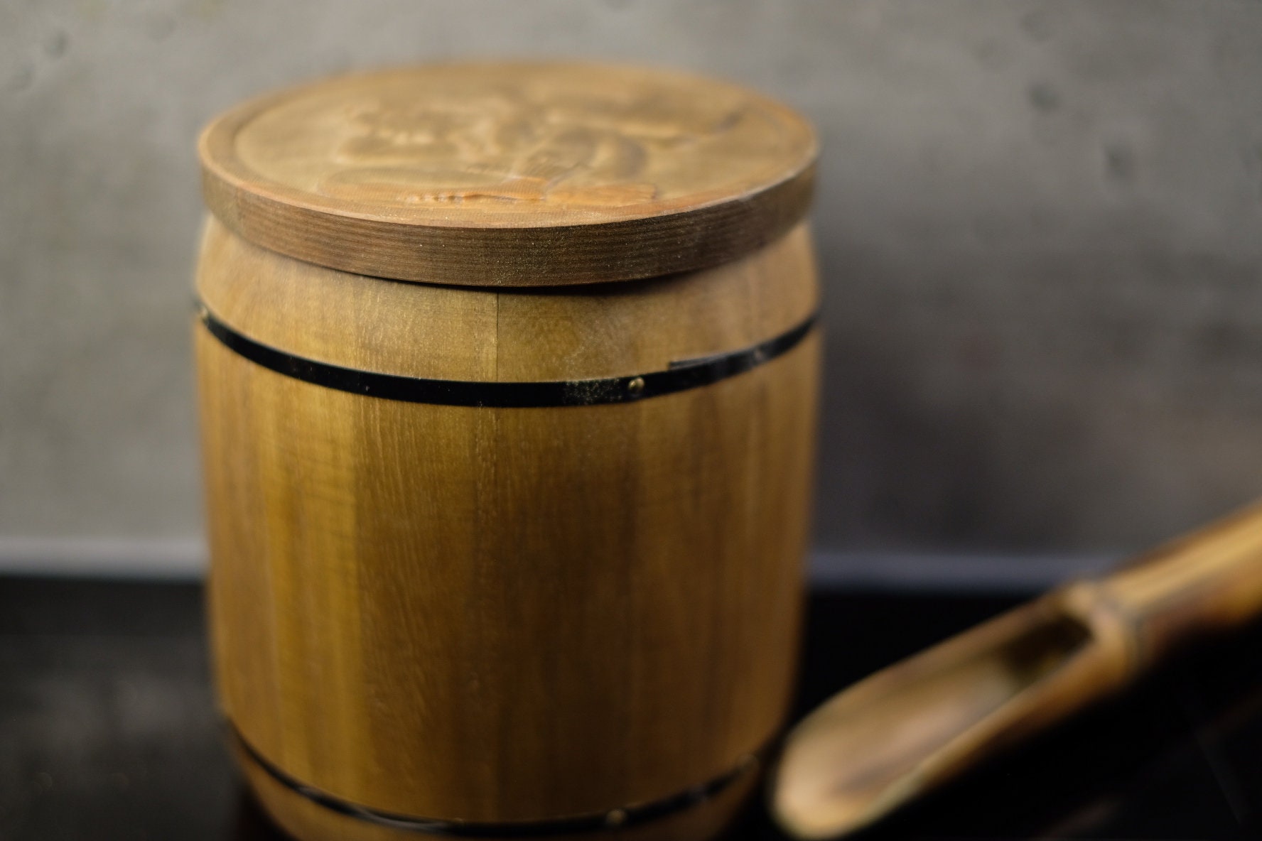 Wooden Barrel Container Box for Yerba Mate - Etsy
