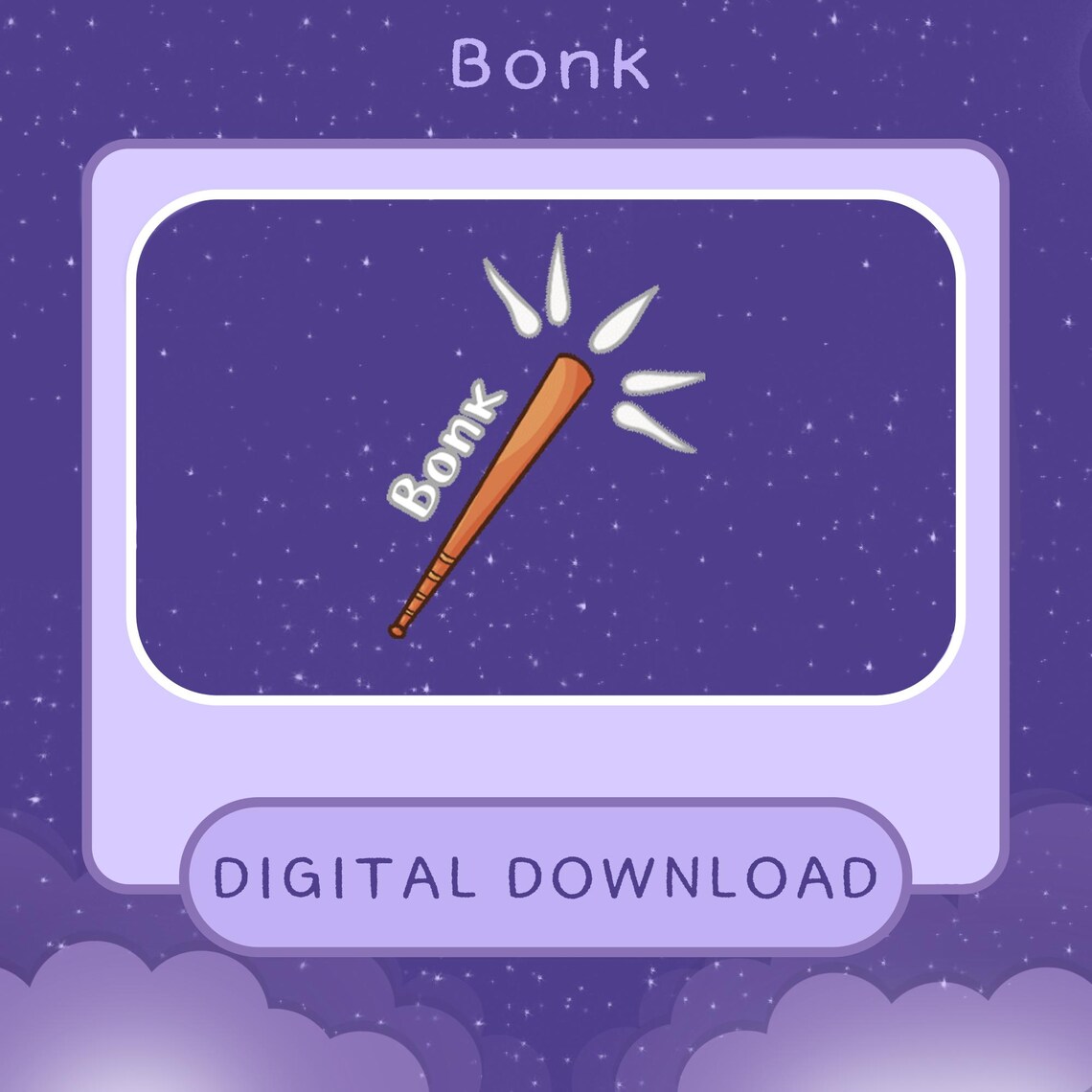 Animated & Static Bonk Emote for Twitch, Discord, Youtube, Facebook ...