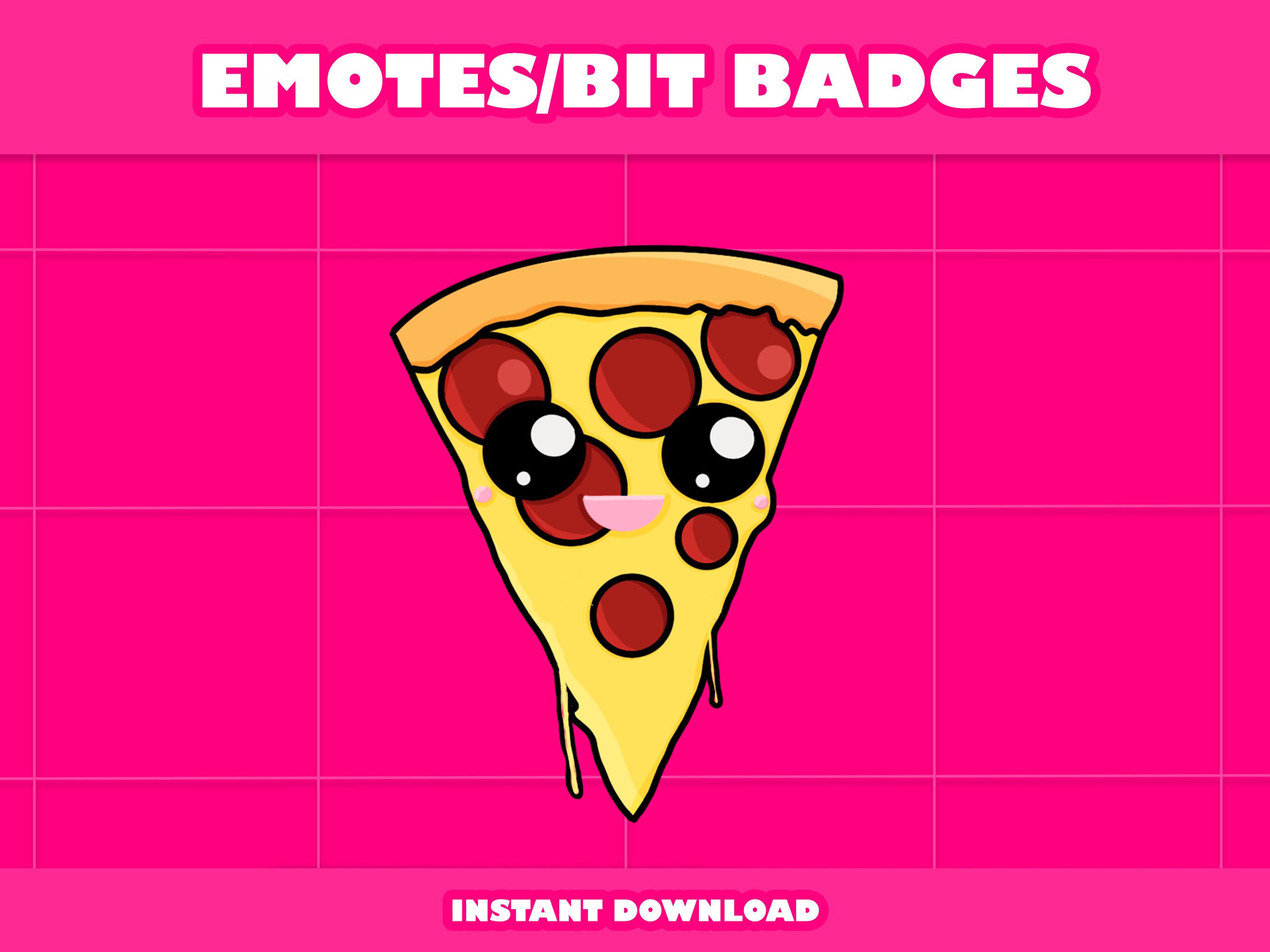 Cute Fast Food Emotes Twitch, Discord, Youtube, Soda, Fries, Pizza and ...