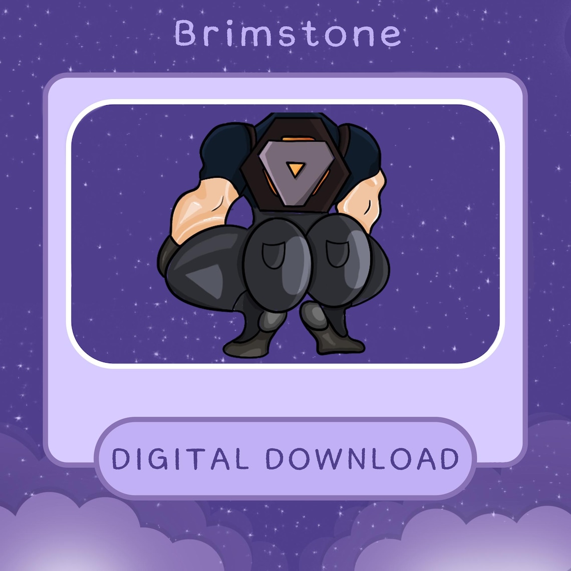 Animated & Static Valorant Brimstone Dumpy Emote for Twitch, Discord ...