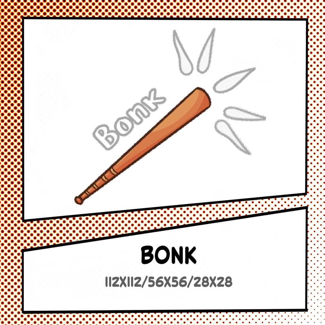 Bonk Emote | Animated Meme for Twitch, Discord, Youtube (digital ...