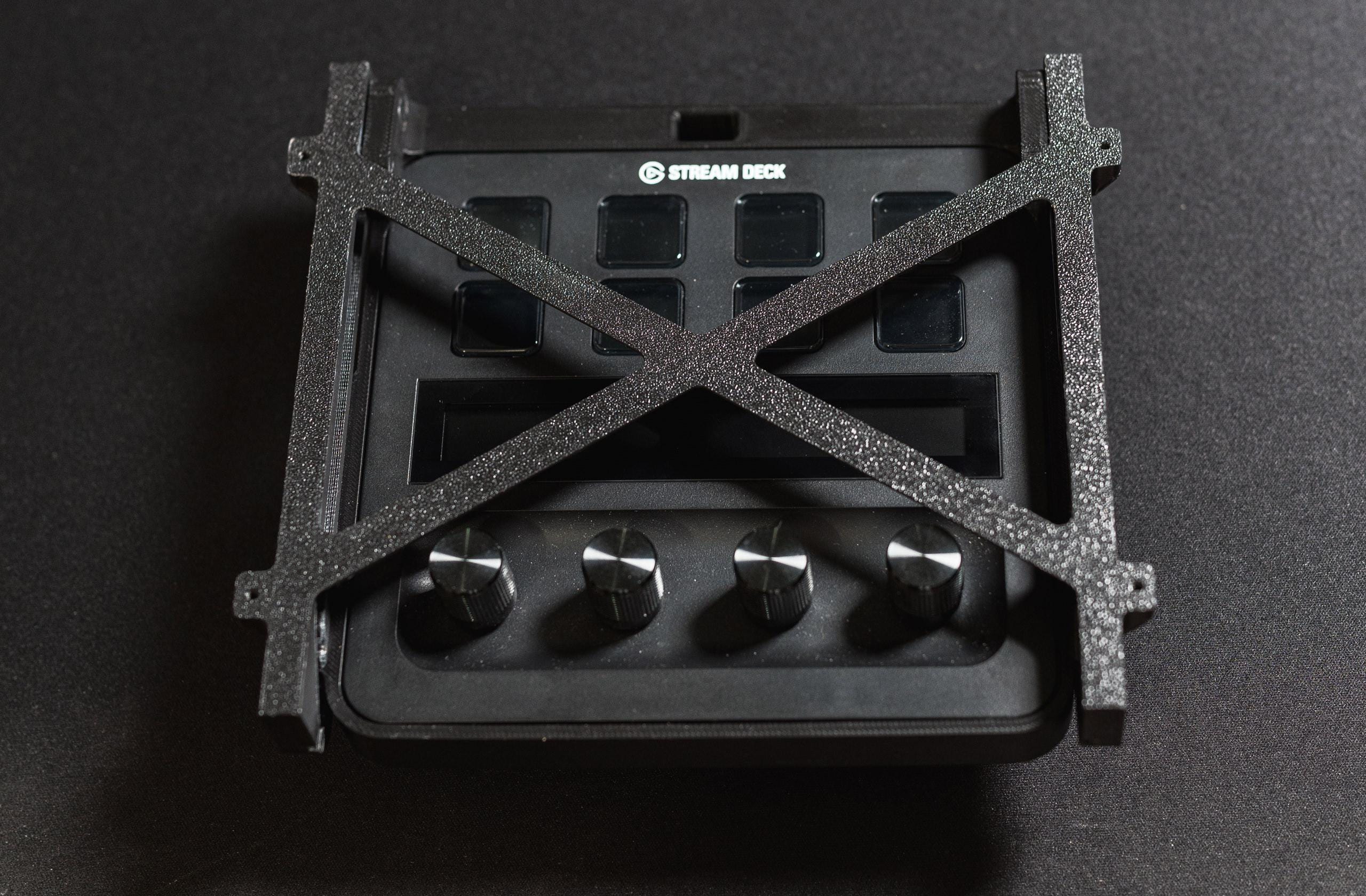 Streamdeck + Plus Under-desk Sliding Mount, Minimal Footprint, Partial ...