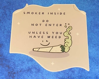 Weed Smoker Stickers - Etsy UK
