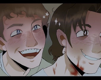 Billy and Stu Print - Etsy