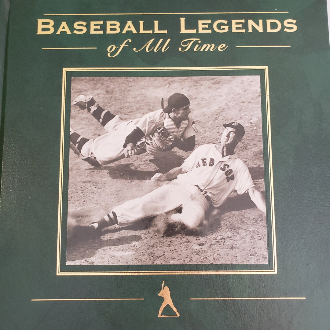 1994 Baseball Legends of All Time Hardback Book by Publications ...