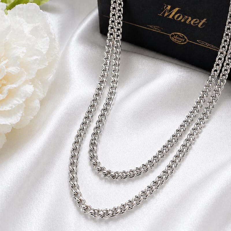 Monet Jewel Necklace - Etsy