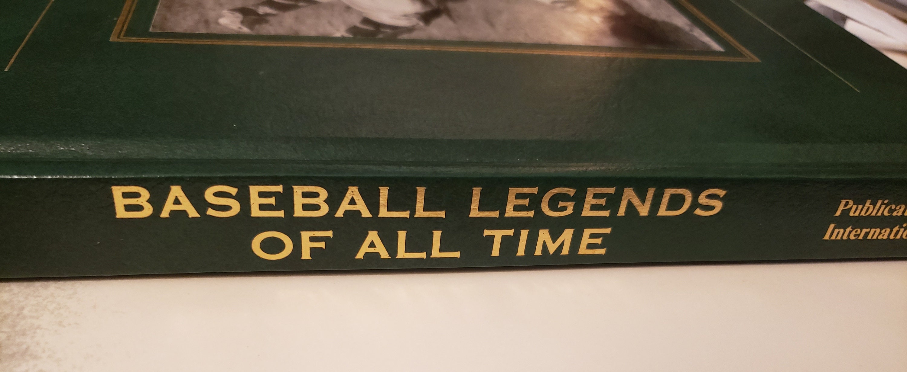 1994 Baseball Legends of All Time Hardback Book by Publications ...