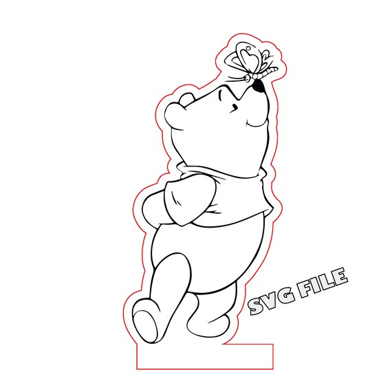 Winnie the Pooh SVG File - Etsy Finland
