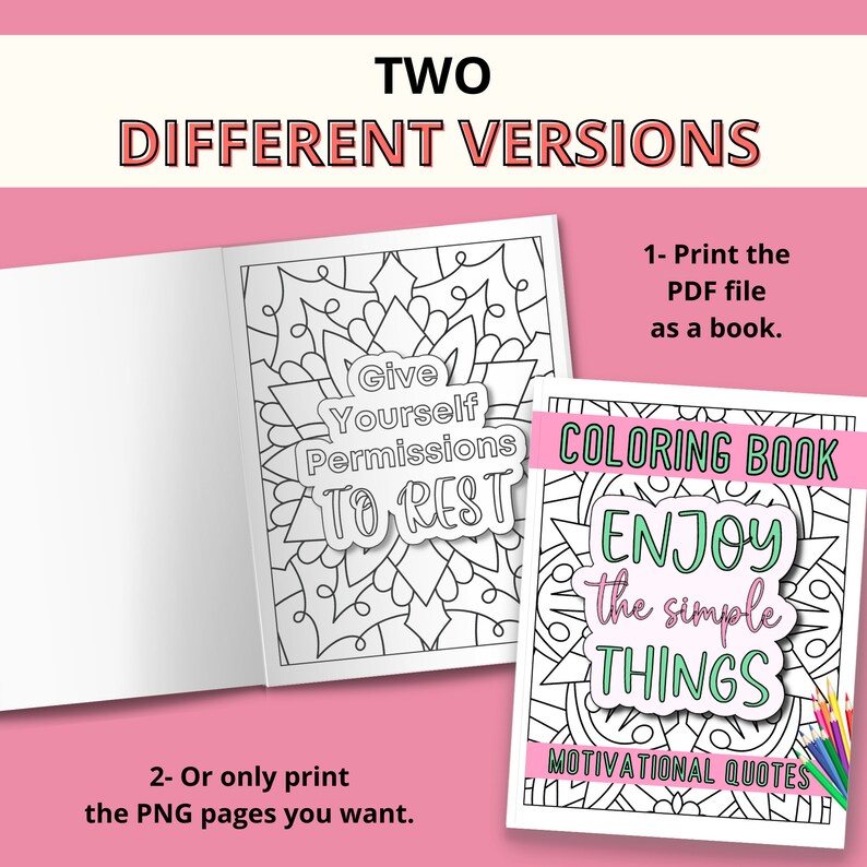 Coloring Pages Printable With Motivational Quotes and Mandalas ...