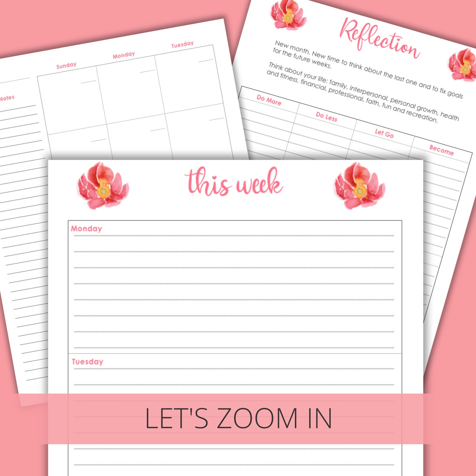 Printable Journal, Printable Journal Pages, Blank Journal, Watercolor ...