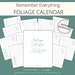 Printable Calendar Monthly, Watercolor Botanical Calendar, Watercolor ...