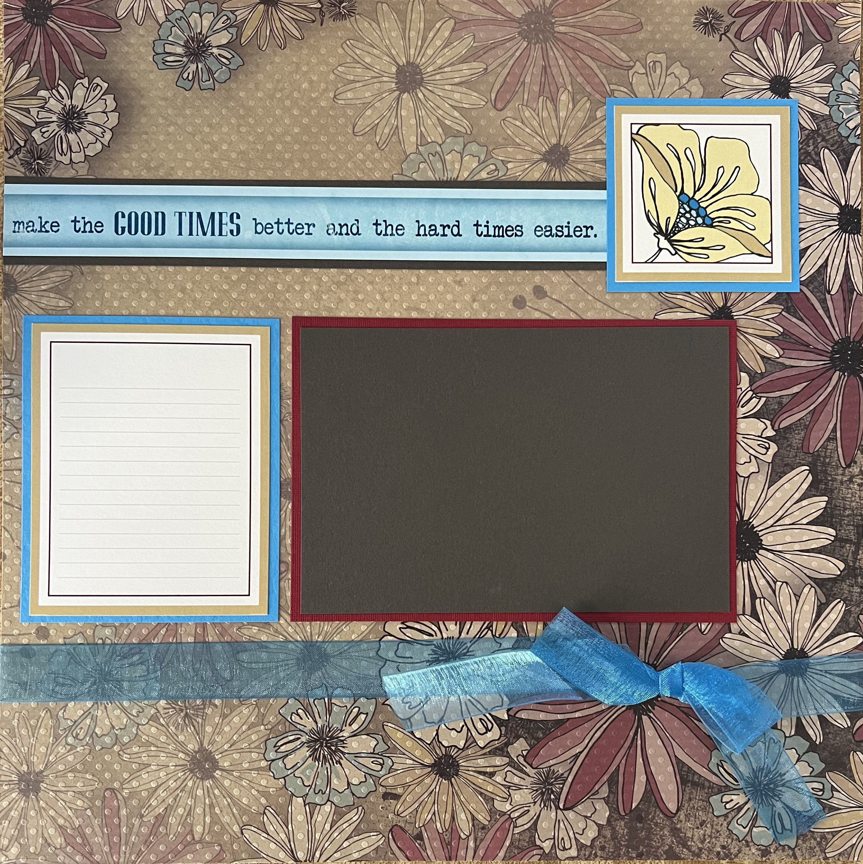 Pre-made Scrapbook Pages, 12x12, Friendship Theme, Perfect for Framing ...