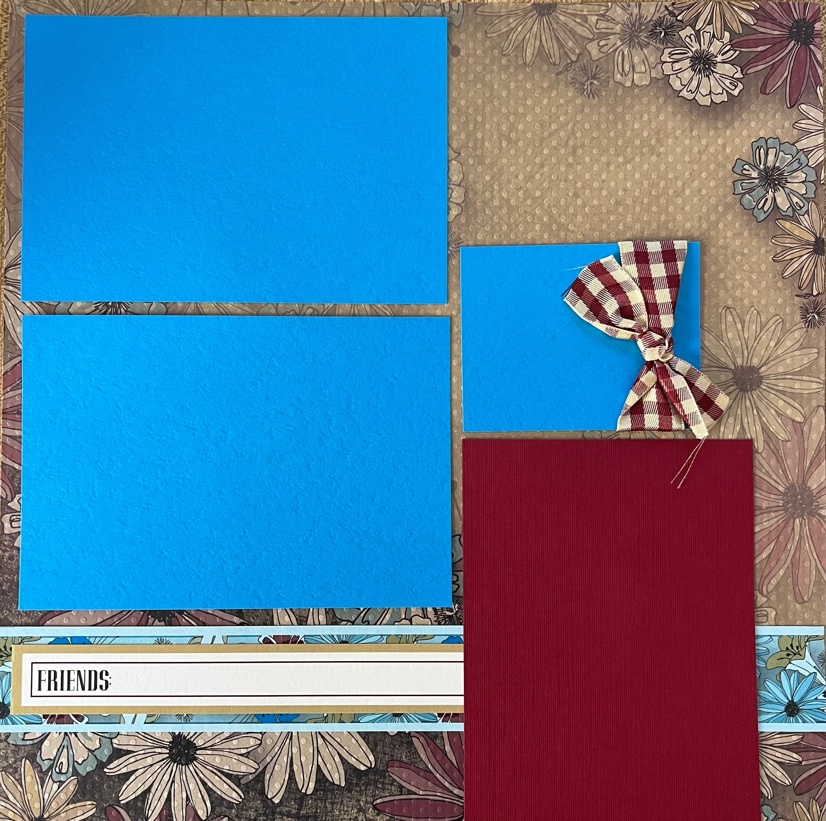 Pre-made Scrapbook Pages 12x12 Friendship Theme Perfect for - Etsy