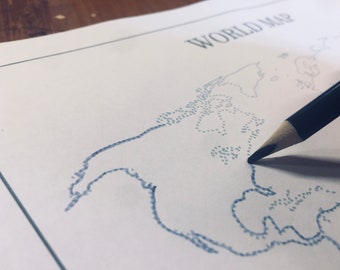 Learn to Draw Maps - Etsy