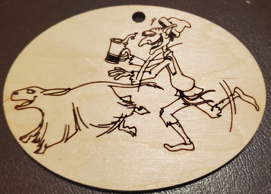 Sheep Cote Clod - Stekkjastaur Icelandic Oval Wood Christmas Ornament ...