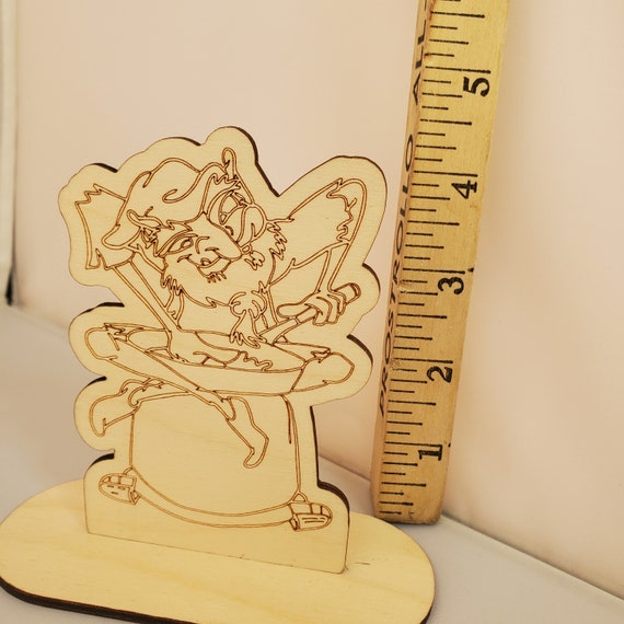 Stúfur Icelandic Standing Wood Christmas Decor - Etsy